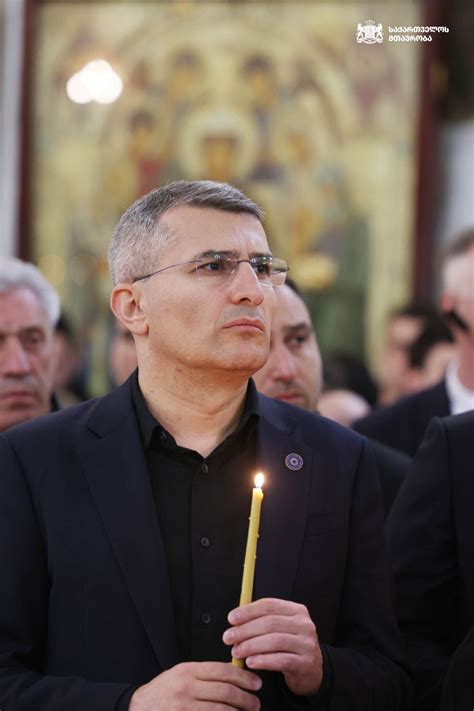 საქართველოს მთავრობა პრემიერ მინისტრი სამების საკათედრო ტაძარში 9 აპრილს დაღუპულთა სულის