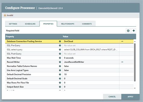 Executesqlrecord Adding Escape Characters To The J Cloudera Community 382683
