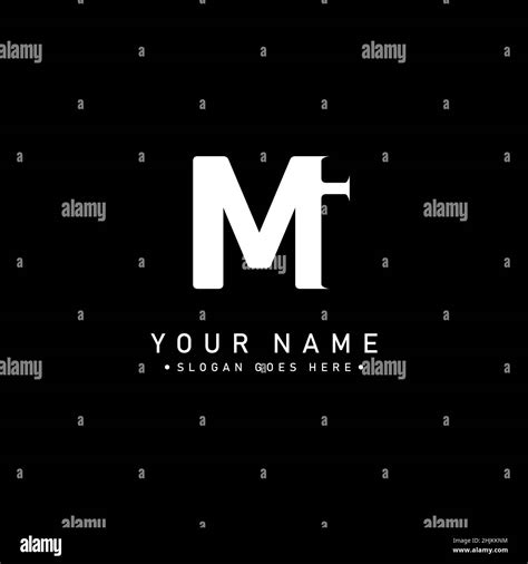 Simple Business Logo For Initial Letter Mi Alphabet Logo Monogram