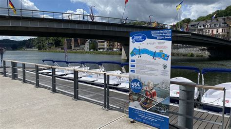 Voyager En Bateau Sans Permis Sur La Meuse à Dinant Et Namur Rtbf Actus
