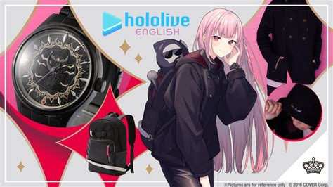 「ホロライブenglish」所属「森カリオペ」 X Supergroupiesコラボコレクションが発売 ホロライブプロダクション