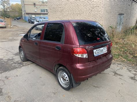 Тонировка — Daewoo Matiz (M100/M150), 0,8 л, 2012 года | своими руками ...