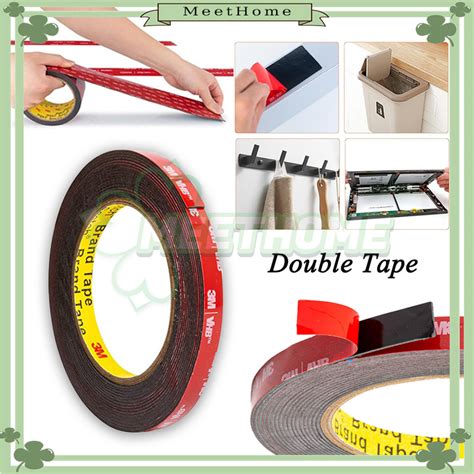 Jual Double Tape 3m Dabel Tape Tipe Akrilik 3m Merah Double Tip Lem