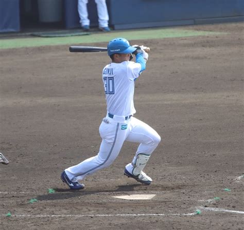 【日本ハム】郡司裕也が2軍で移籍1号「新庄監督は絶対使ってくれる」山本拓実が先に1軍昇格も プロ野球写真ニュース 日刊スポーツ