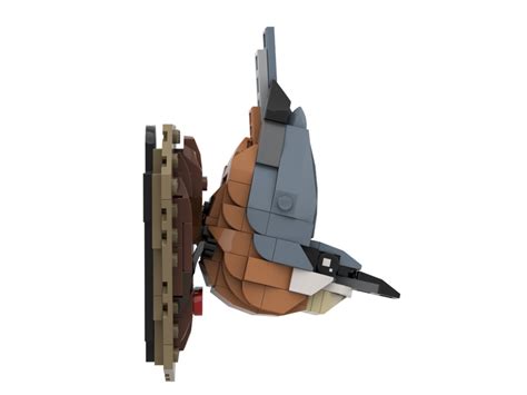 Lego Moc Nuthatch By Skabram Rebrickable Build With Lego