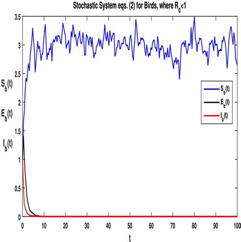 solution behavior of the birds classes of stochastic system