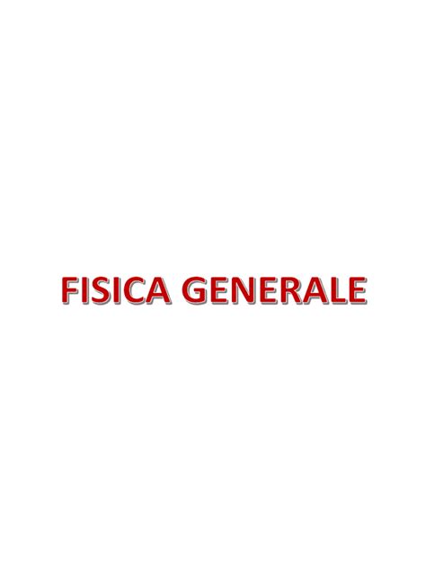 Fisica Generale Termodinamica Pdf