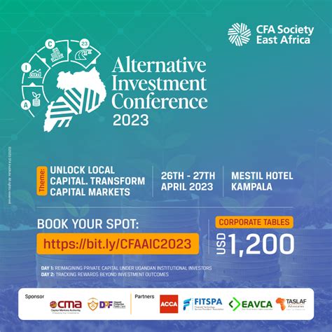 Book Tickets For Alternative Investment Conference 2023