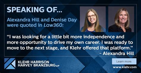 Klehr Harrison Adds Atty As Partner In Philly Klehr Harrison Harvey