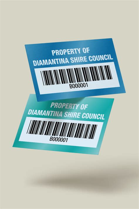 Asset Labels Security Labelling Void And Barcode Label Printing