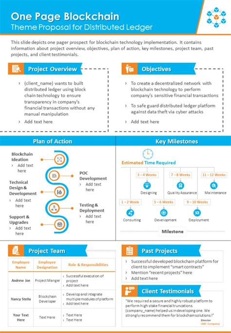 One Page That Presentation Why A One Pager Can Replace Most