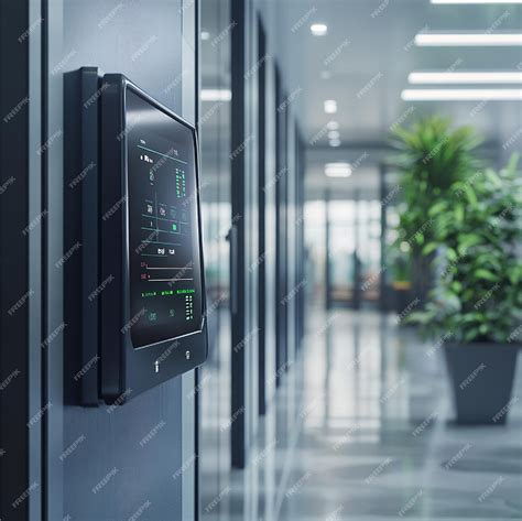 A Visual Of An Access Control System Interface Showing Realtime Data On Entry And Exit Times