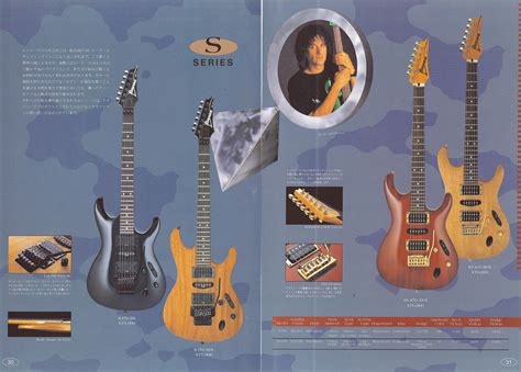 Каталог Ibanez ноябрь 1994 года (электрогитары, бас-гитары и ...