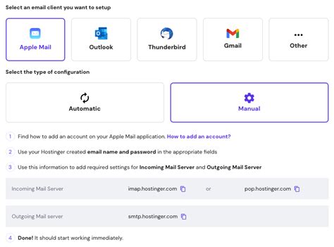 How To Configure Email Account Hostinger Server