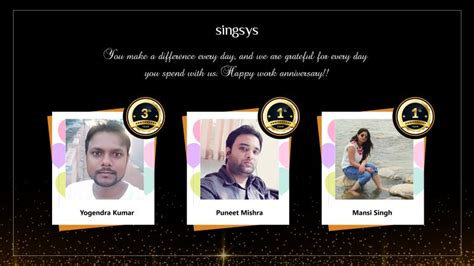 Singsys Pte Ltd On Linkedin Workanniversary Happymoment Harwork Dedication Motivation