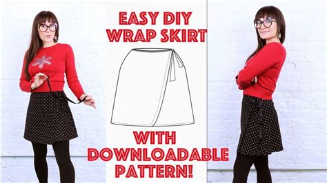 20 Free Wrap Skirt Pattern Learn How To Sew A Skirt