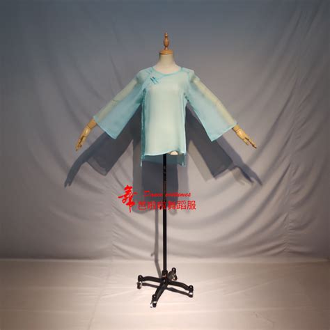 古典舞女儿情群舞练功服女飘逸纱衣形体舞蹈服当代身韵艺考演出服虎窝淘