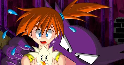 Pokegirl Misty Scared 🎃🎃 Gudyのイラスト Pixiv