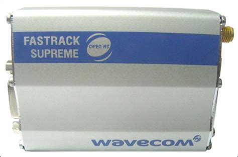 Wavecom Fastrack Supreme 20 Is 100 Compatible With Wavecom Fastrack M1306b Mobitek System