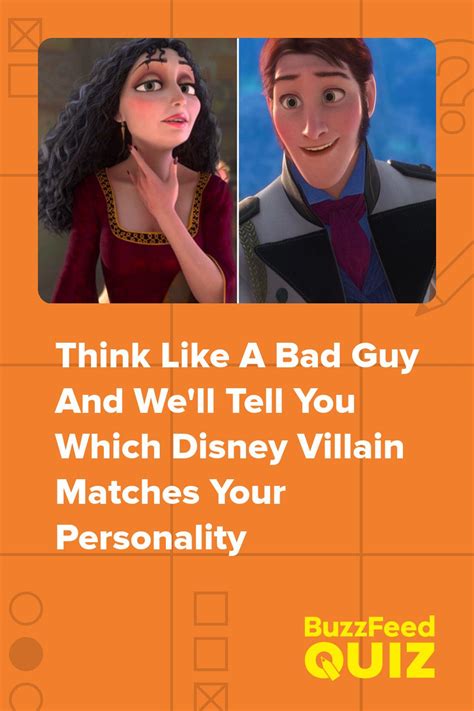 Think Like A Bad Guy And Well Tell You Which Disney Villain Matches