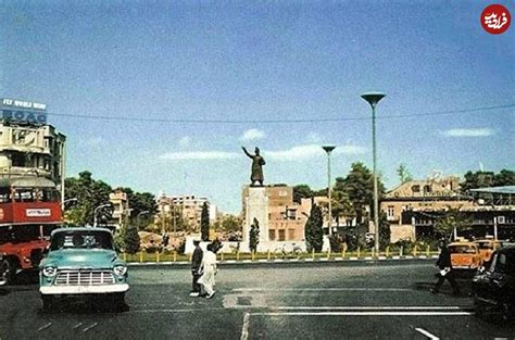 تصاویر کمیاب و دیده نشده از میدان فردوسی تهران؛ ۶۲ سال قبل عکس خبرآنلاین