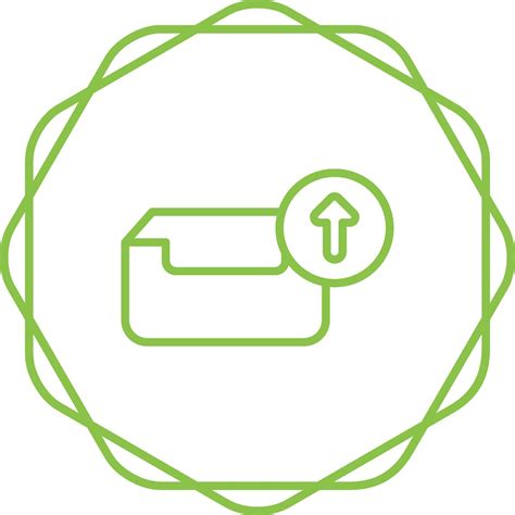 Outbox With Arrow Vector Icon 26674728 Vector Art At Vecteezy