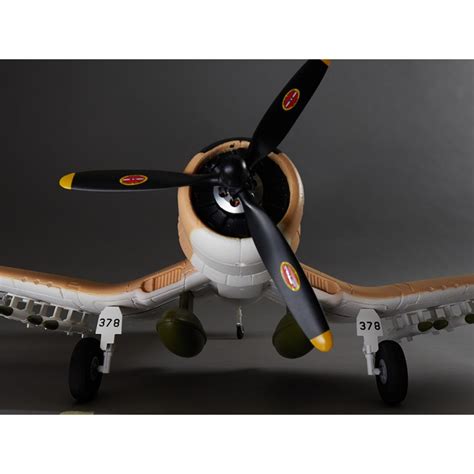 Derbee F4U Corsair 750mm PNP Yellow TURBINES RC