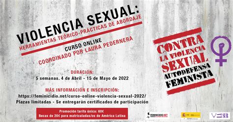 Curso Online Violencia Sexual Herramientas Teórico Prácticas De