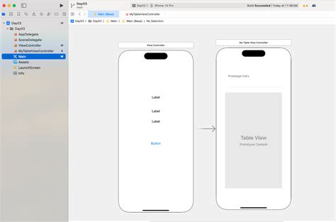 Xcode의 Storyboard가 Xml 화면으로 나올 때