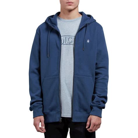 Volcom Single Stone Full Zip Hoodie Mens