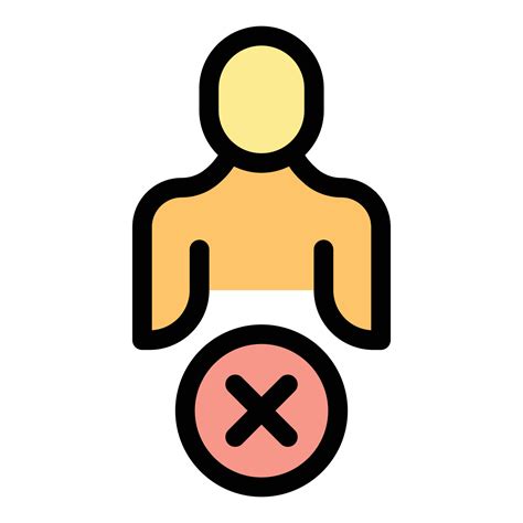 Personal Data Delete Icon Vector Flat 21409691 Vector Art At Vecteezy