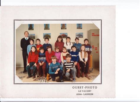 Photo De Classe Classe De Cm1 Cm2 De 1984 Ecole Communale Copains D