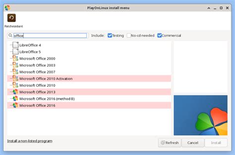 Playonlinux Run Windows Software And Games In Linux