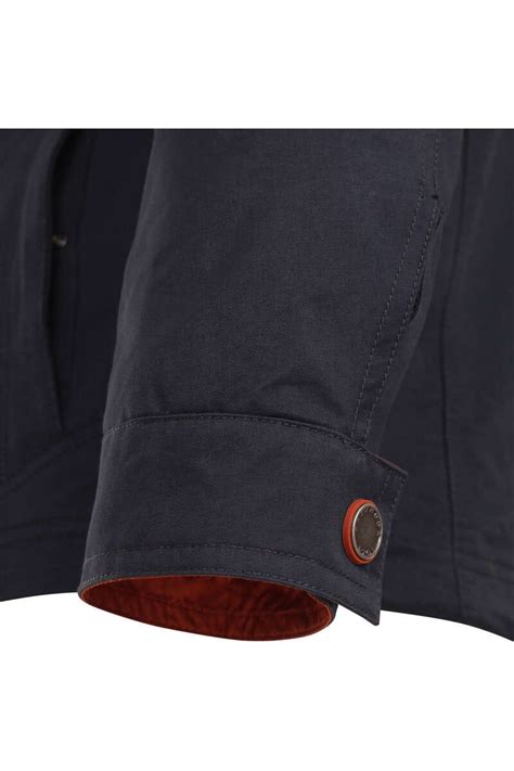 Casa Moda Regular Fit Herren Jacket hood blue | Businesshemden.com