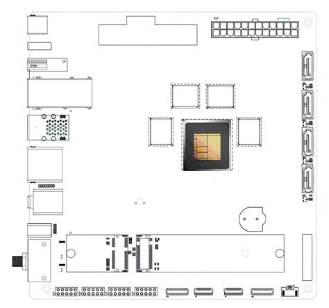 milk v oasis is a mini itx board with a 16 core risc v processor and 20