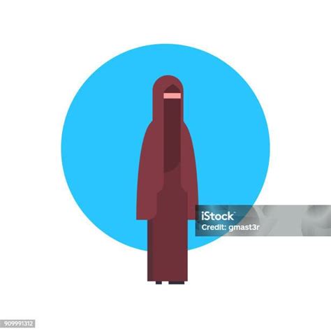 전통적인 입고 아랍어 여자 아이콘 전체 길이 아랍 사업가 이슬람 여성 아바타 옷 기업 재무와 산업에 대한 스톡 벡터 아트 및 기타 이미지 기업 재무와 산업 남자 사업가