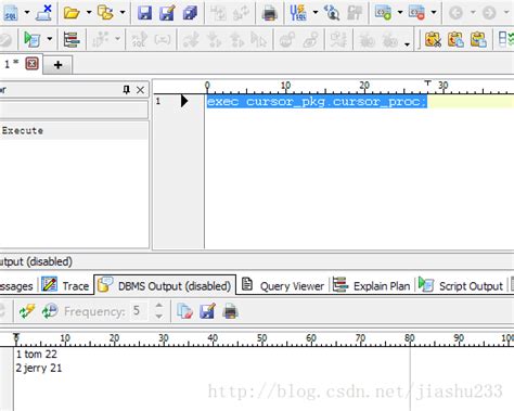 Oracle数据库procedureandpackage新手参考package Procedure Csdn博客