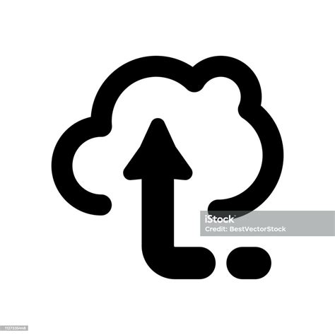上傳圖示從使用者介面和 Web 導航集合的白色背景上的時尚上傳徽標概念向量圖形及更多下載圖片 下載 互聯網 商務 Istock