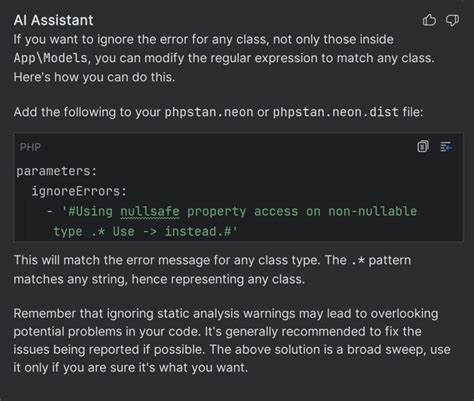 Alfred Nutile On Linkedin I No Longer Need To Fear The Phpstsanneon Ignoreerrors Syntax