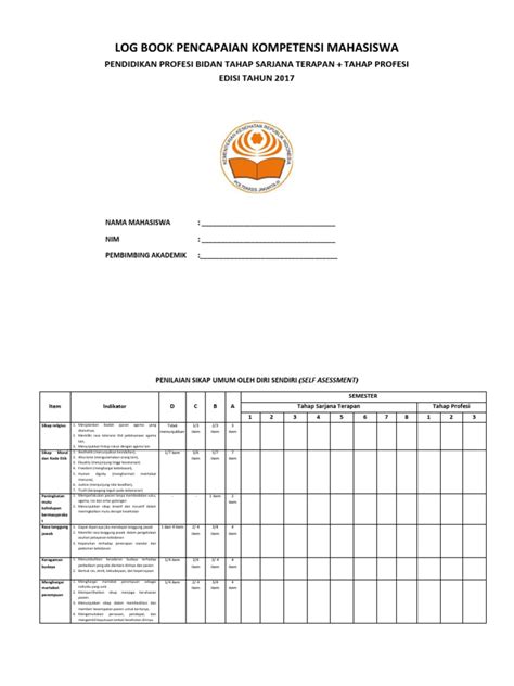 Log Book Mahasiswa Pdf