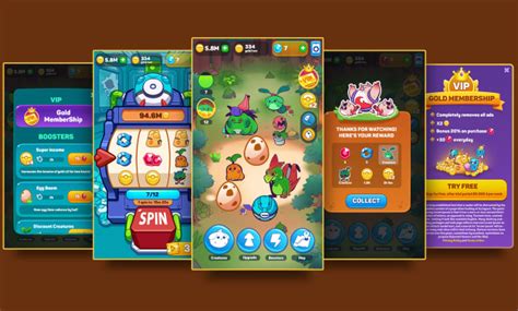 Design Creative Game Ui Menus Buttons Icons By Giantsword Fiverr