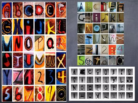 Yr9 Gcse Graphics Typography Task 1 Photographic Alphabet Ppt