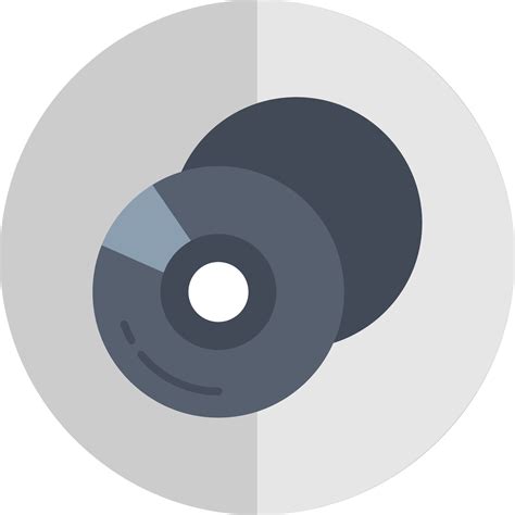 Compact Disk Flat Scale Icon 43052734 Vector Art At Vecteezy