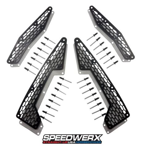 Speedwerx Inc Panel Vent Kit 2016 2022 Polaris Axys Chassis Models