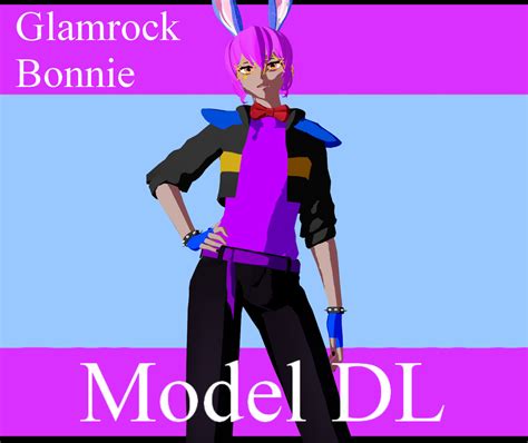 Mmd Glamrock Bonnie Fnaf Sb Model Dl By Skypvp On Deviantart