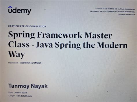 Im Happy To Share That Ive Obtained A New Certification Spring