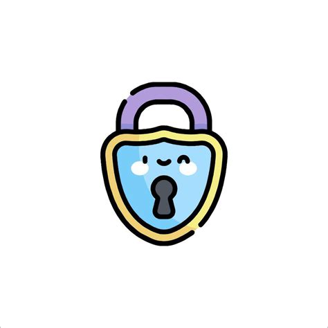 A Cute Lock Icon With A Keyhole 53849721 Vector Art At Vecteezy