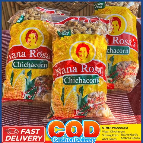 Nana Rosas Ilocos Conik Chichacorn Cornick Vigan Chichacorn Pasalubong Products Snacks Shopee