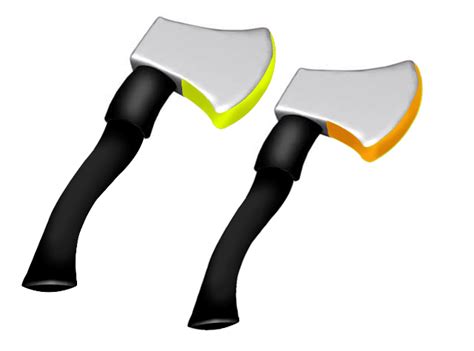 Battle Axe Blacklight Axe Throw Double
