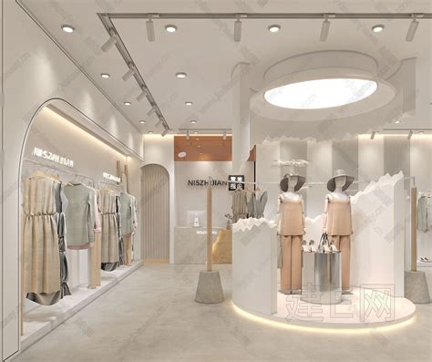 现代服装鞋店 模型su模型下载 Id102518290 建e网su模型